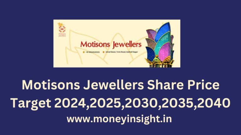Motisons Jewellers Share Price Target 2024,2025,2030,2035,2040 ...