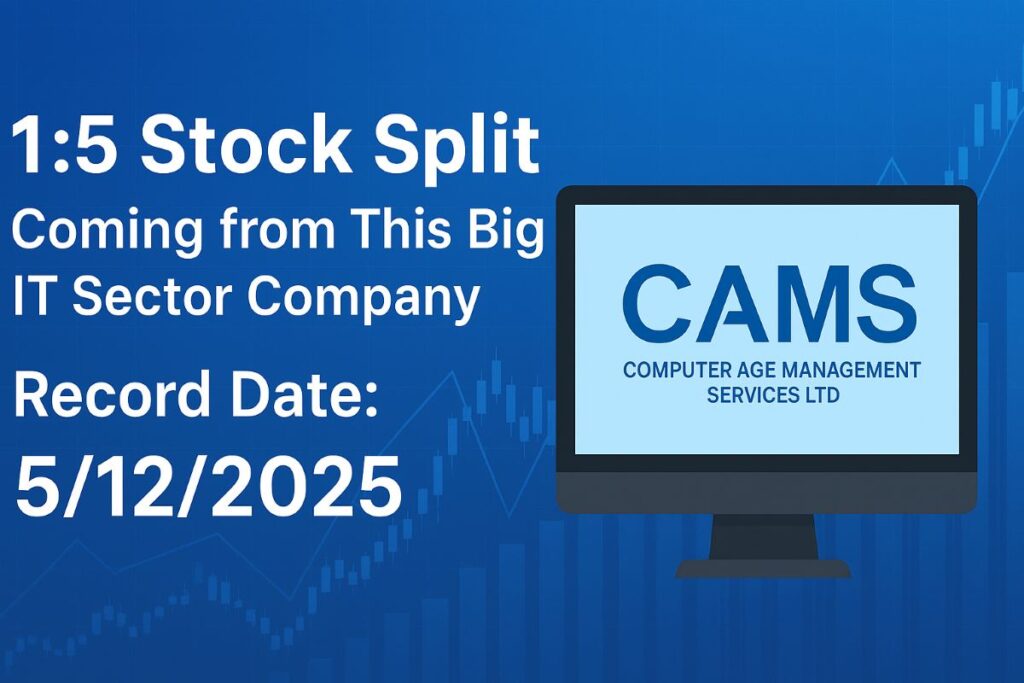 1:5 Stock Split Coming from This Big IT Sector Company:Record Date:5/12 ...